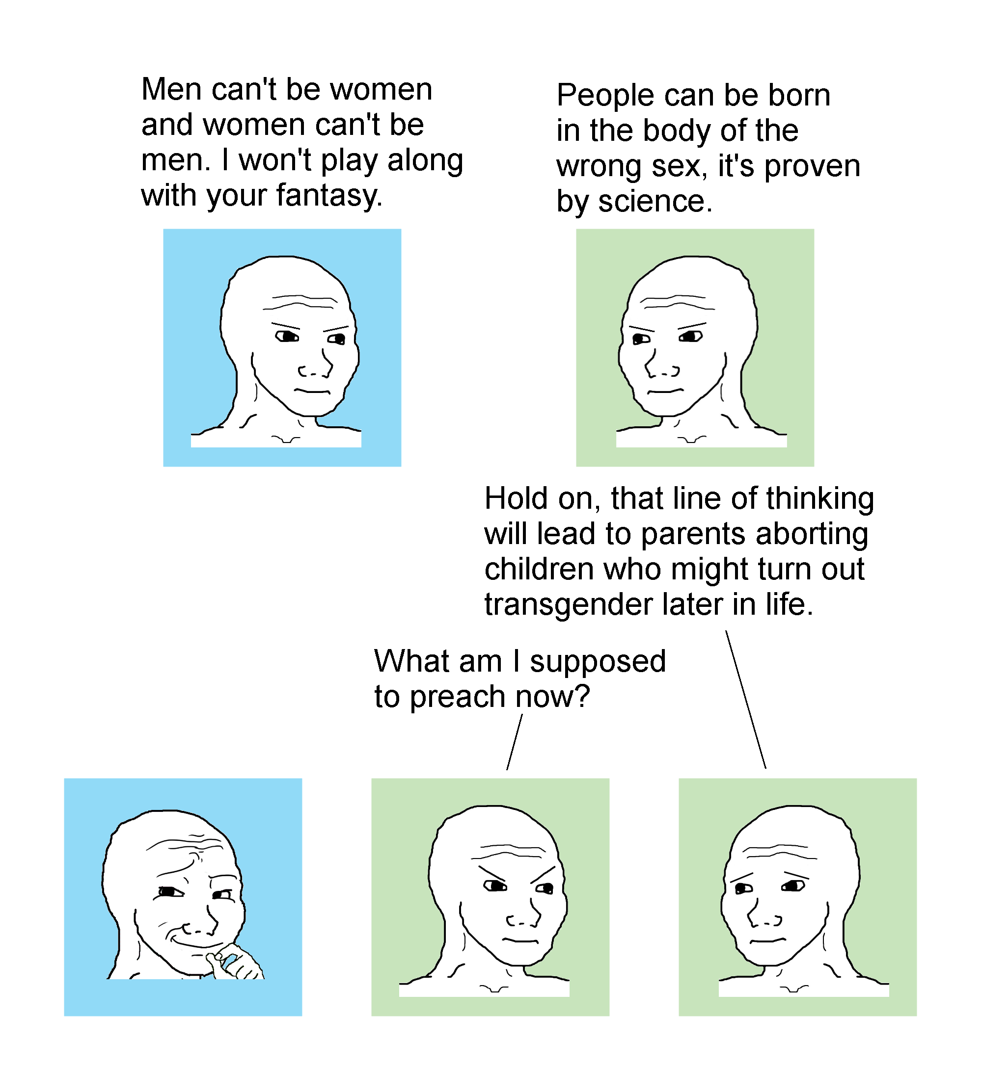 Oh boy, I can't wait to talk about transgender people on PCM | /r ...