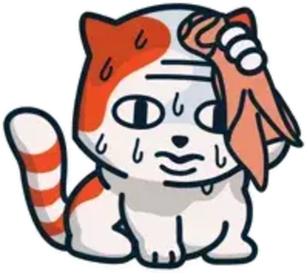 Marsey Sweating | Marsey the Cat | Know Your Meme