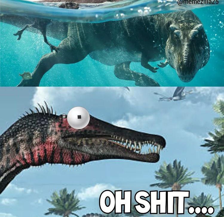 Aquatic tyrannosaurus | Prehistoric Planet | Know Your Meme
