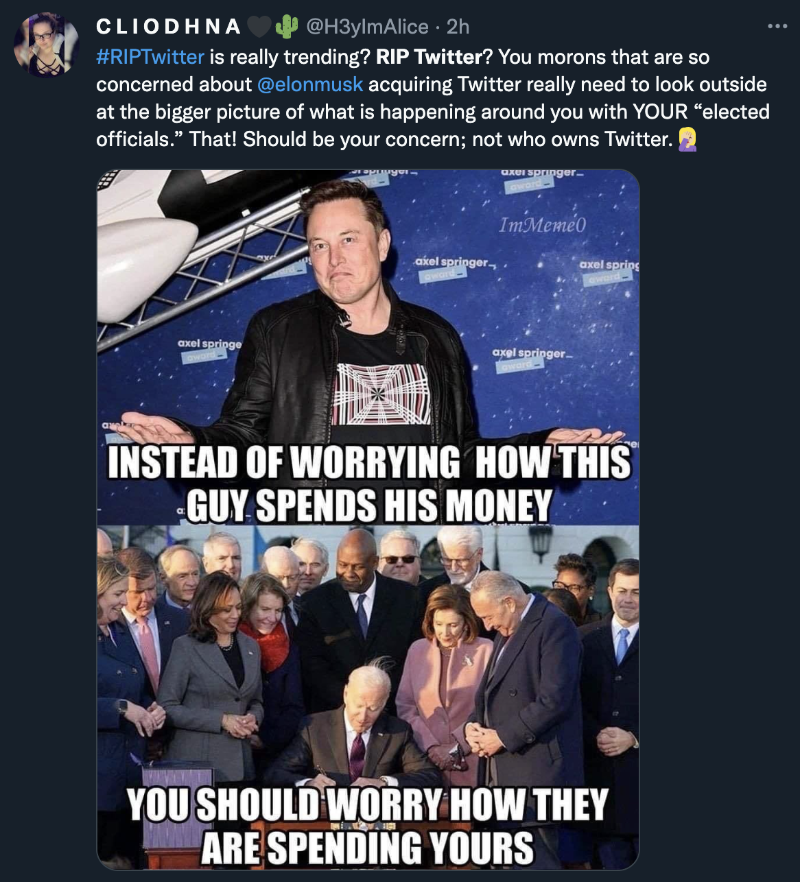 Rip Twitter Elon Musks Twitter Acquisition Know Your Meme
