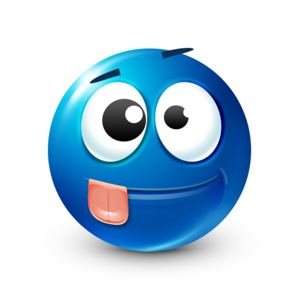 Bluemoji Goofball Smiley | Blue Emoji | Know Your Meme
