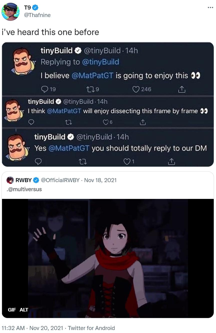 i've heard this one before | Hello Neighbor @ MatPat | Know Your Meme