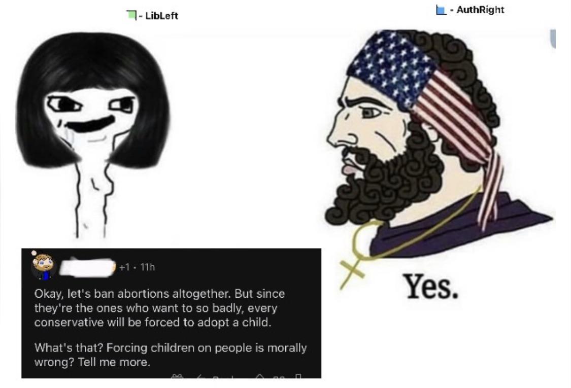 Not only is that false equivalence, but I would very much rather adopt ...