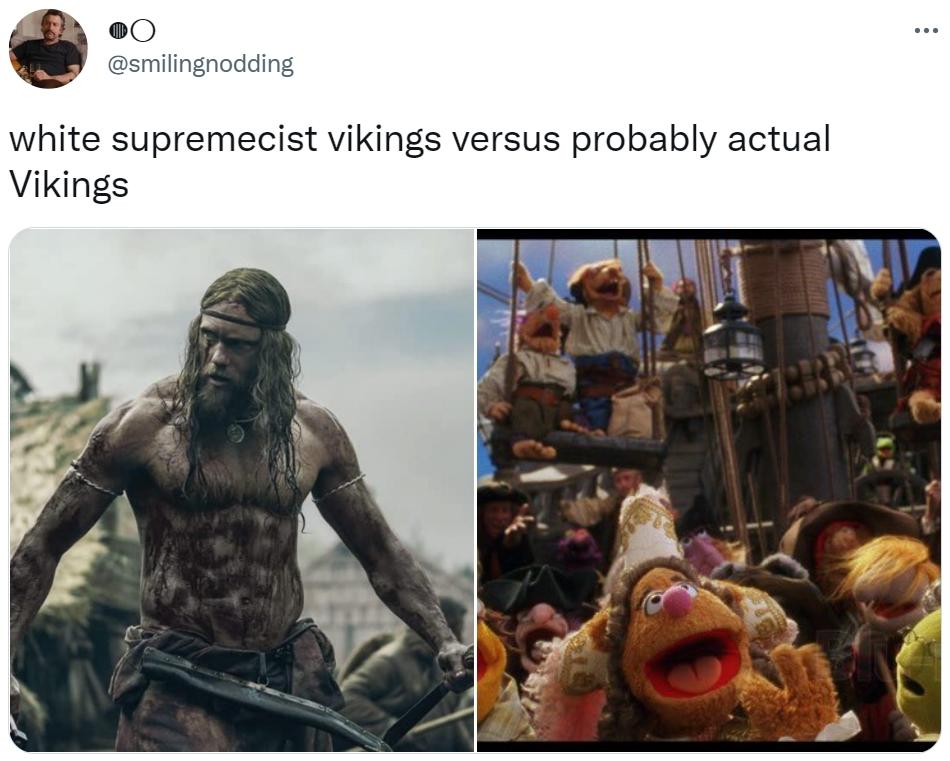 white supremecist vikings versus probably actual Vikings | The Northman ...