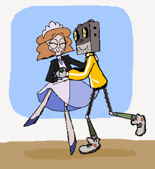 They met again | Emmy The Robot / Nandroid | Know Your Meme