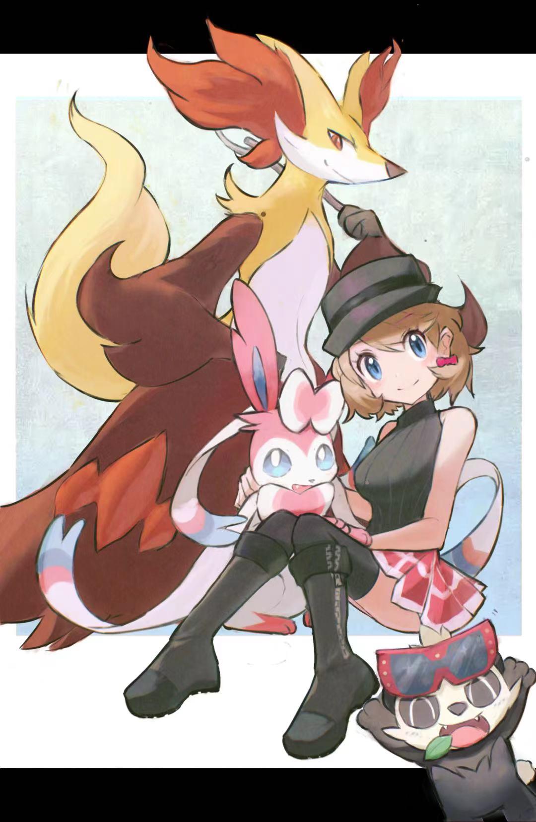 Serena & Team | Pokémon | Know Your Meme