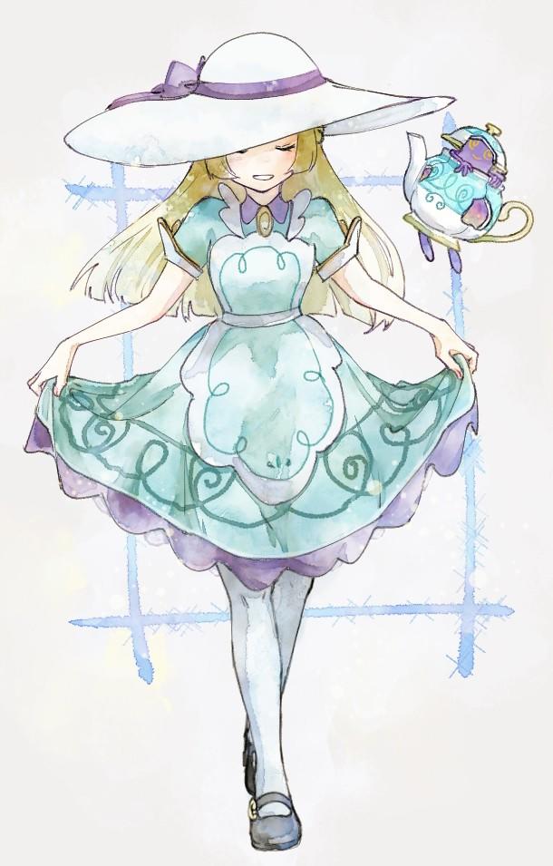 Tea Party Lillie | Pokémon Masters | Know Your Meme