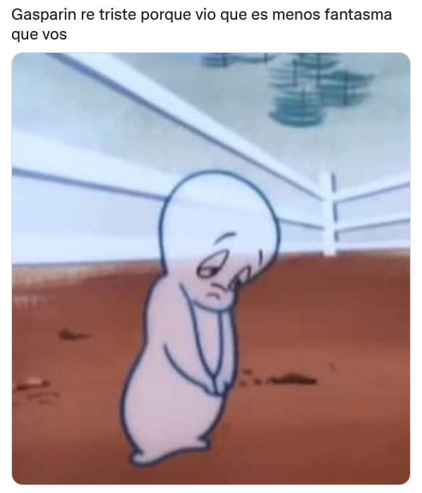 Casper is really sad because he saw he is less of a ghost than you (in ...