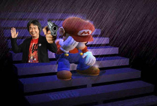 March 31st, Mario's public execution | Mario Crying In The Rain On ...