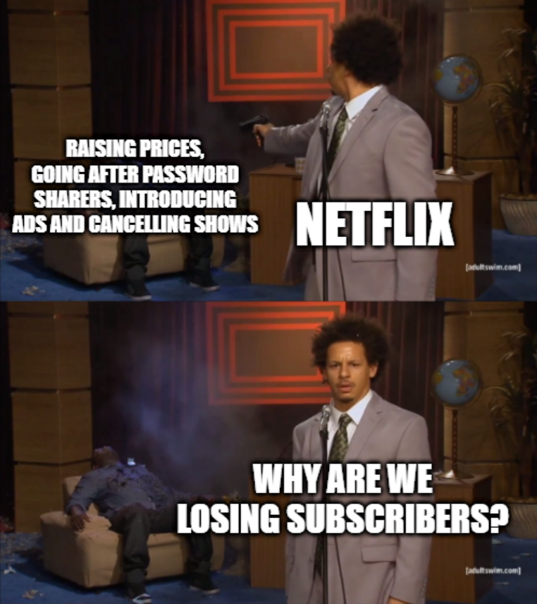 Who Killed Netflix? | Netflix Password Sharing Ban | Know Your Meme