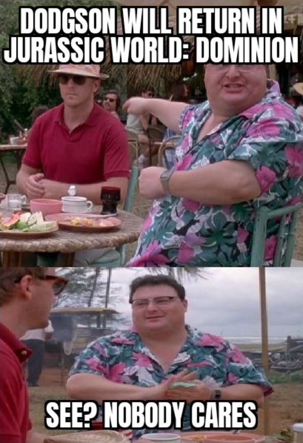 Who's Dodgson Again? | Jurassic Park | Know Your Meme