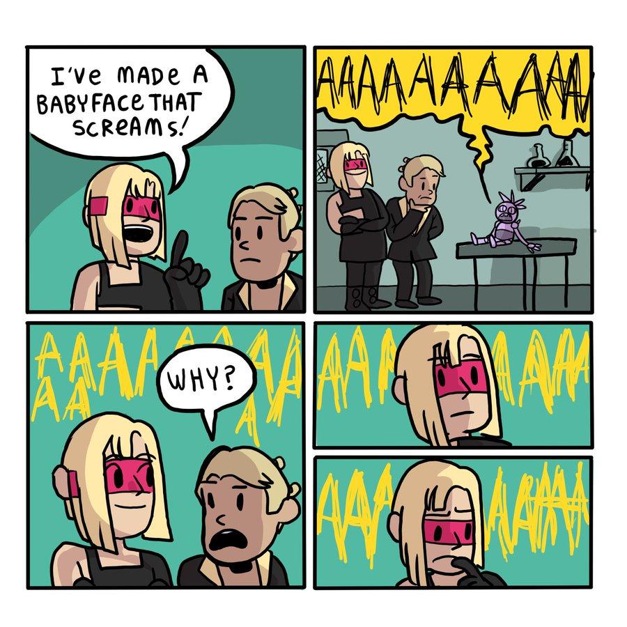 saw the robot that screams comic years ago and it got engraved in my ...