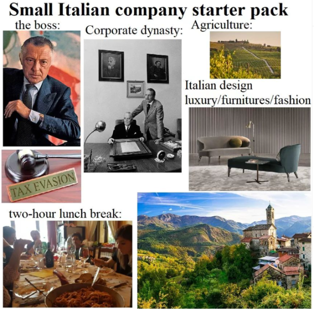 Small Italian company starterpack | /r/starterpacks | Starter Packs ...