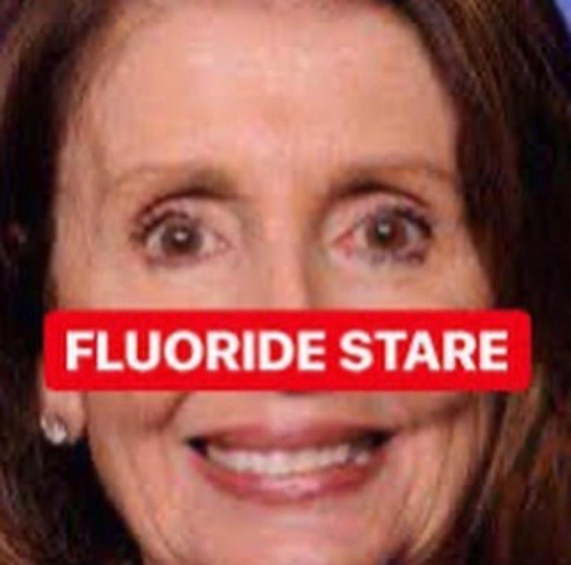 Fluoride Stare (meme) | Fluoride Stare | Know Your Meme