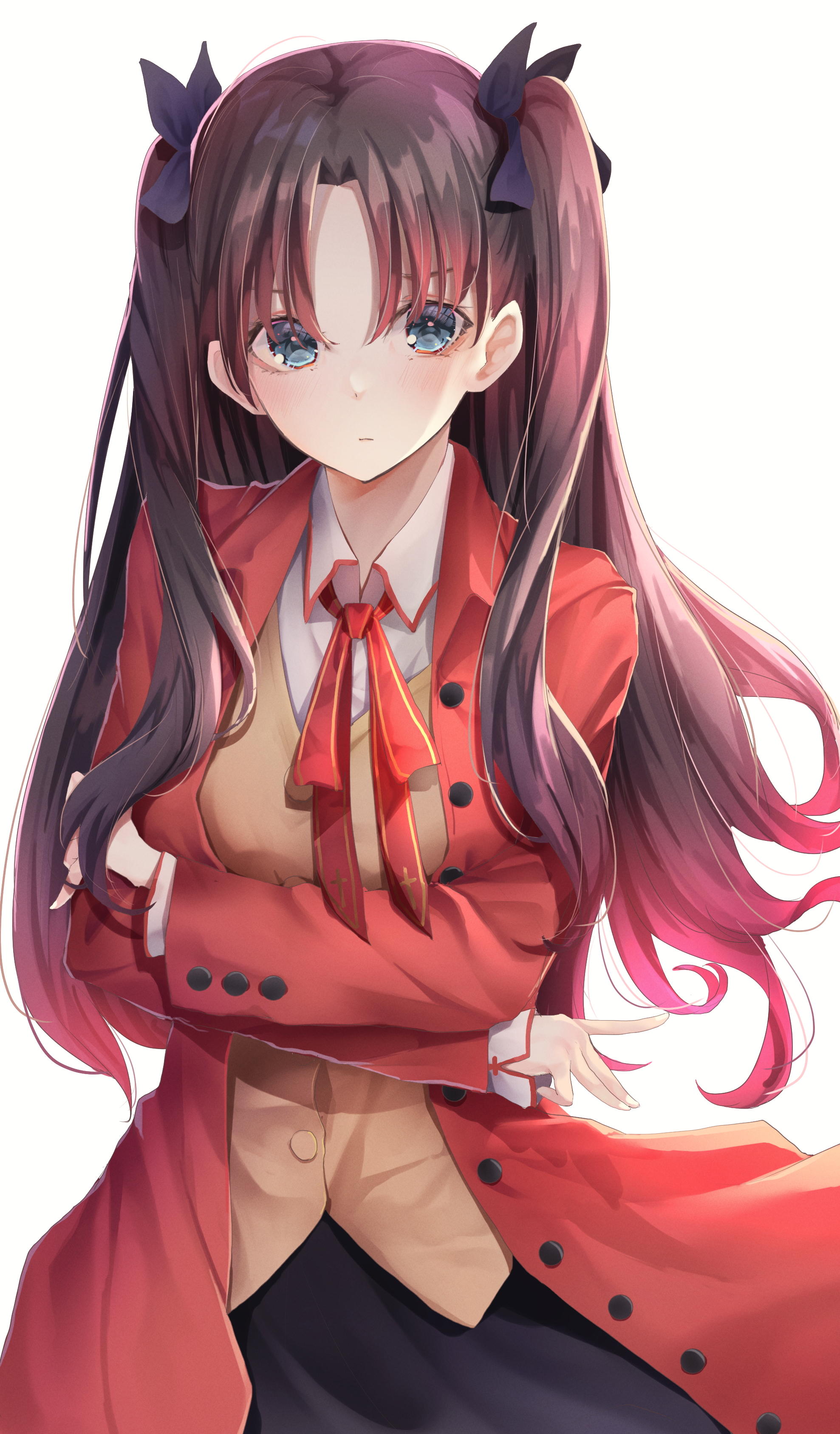 Rin Tohsaka by 夕涙ウユ (commissioned by NeroMiFishy) | Fate (Type-Moon ...