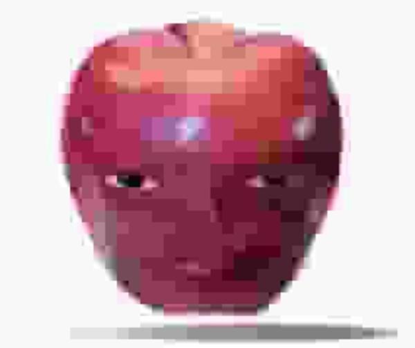 Low-quality wapple | Apple With A Face / Wapple | Know Your Meme