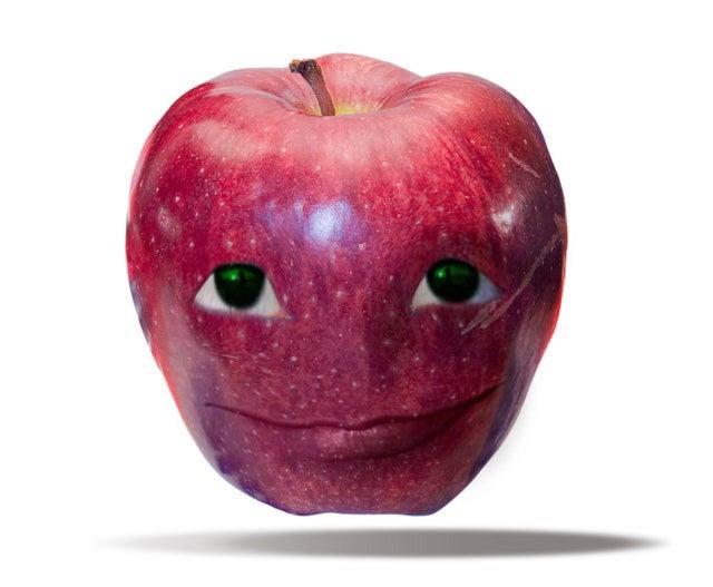 Happy Wapple | Apple With A Face / Wapple | Know Your Meme