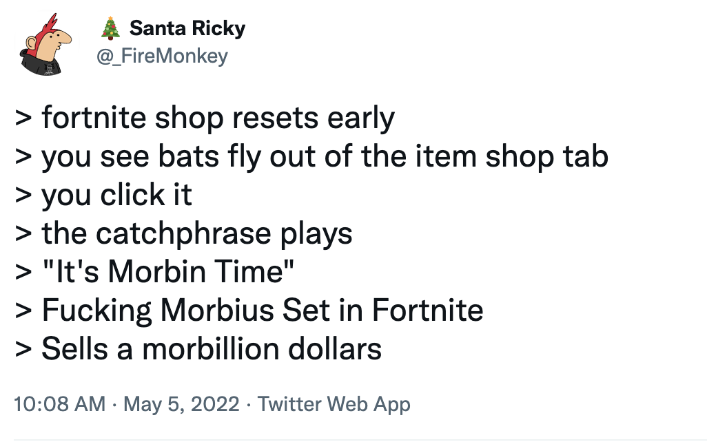 Moneymaker | It's Morbin Time | Know Your Meme