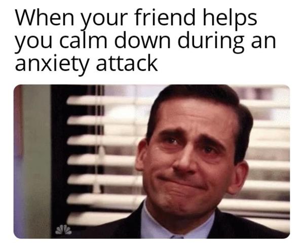 Some friends just calm you down and make you smile when you need it ...