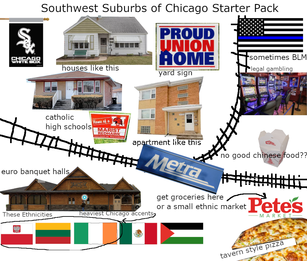 Southwest Suburbs of Chicago starterpack | /r/starterpacks | Starter ...