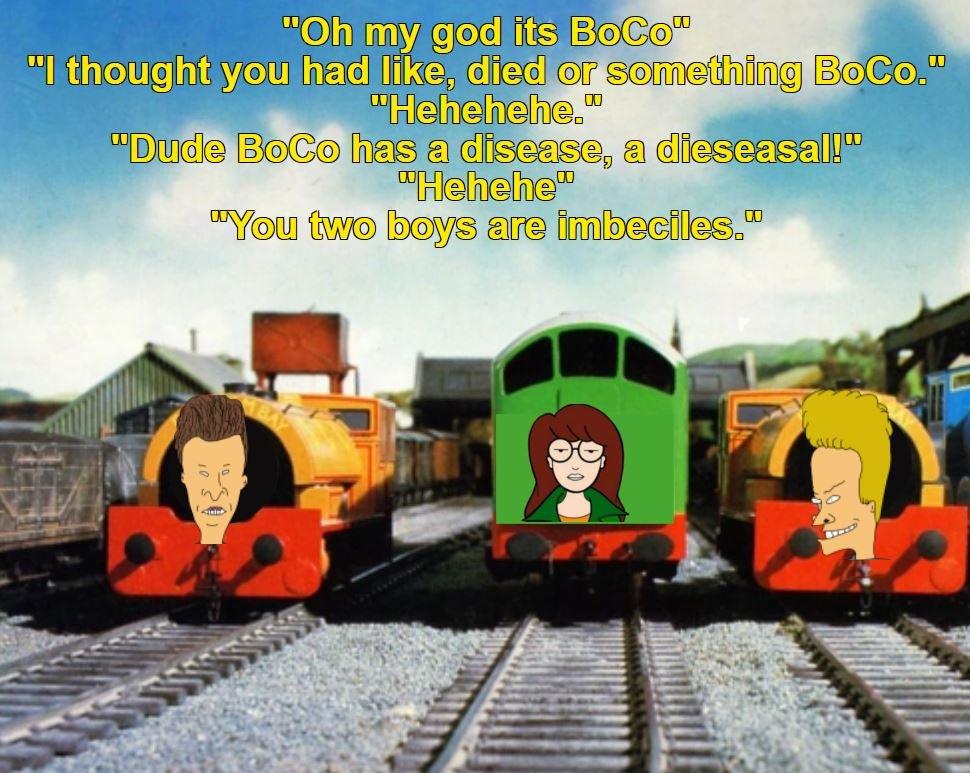 Another Beavis and Butthead Crossover | Thomas the Tank Engine | Know ...