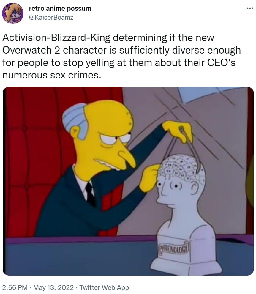 Activision Blizzard King Determining If The New Overwatch 2 Character