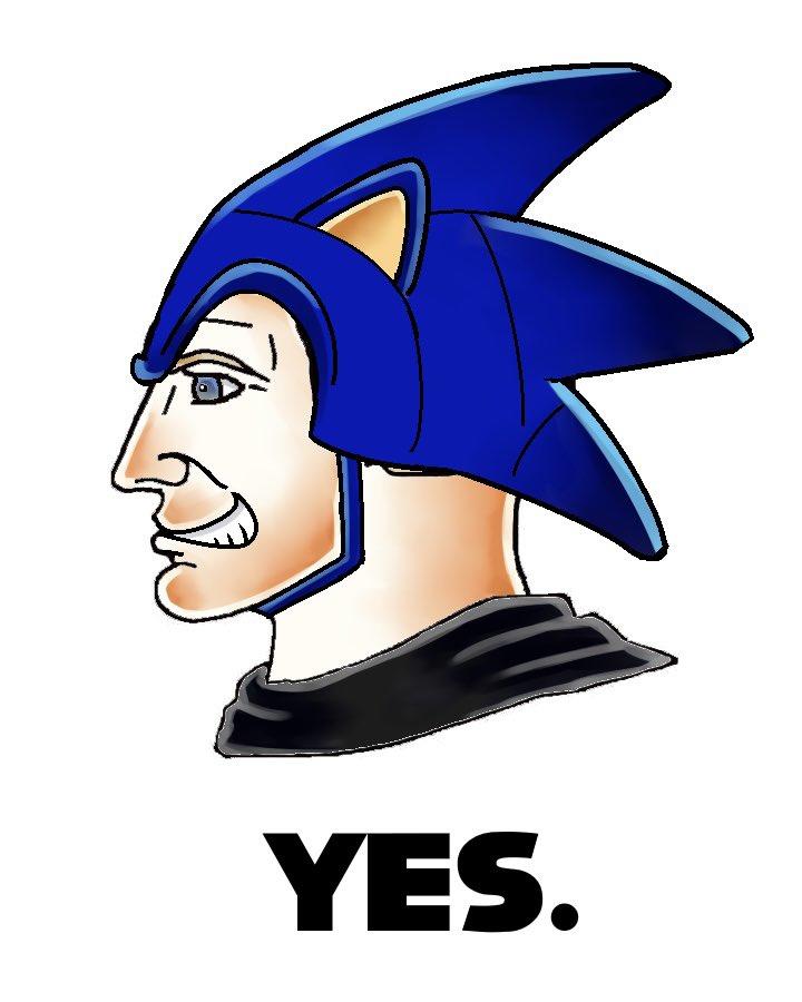 Sonic Edit by GuyWithThePie | Yes Chad | Know Your Meme