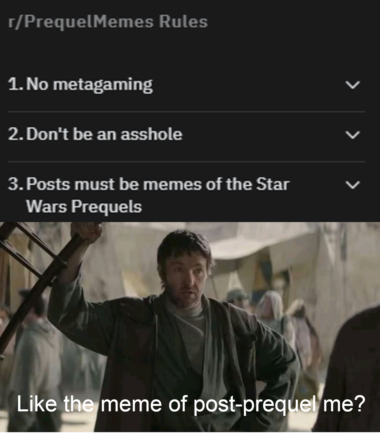 this is...acceptable. | /r/PrequelMemes | Prequel Memes | Know Your Meme