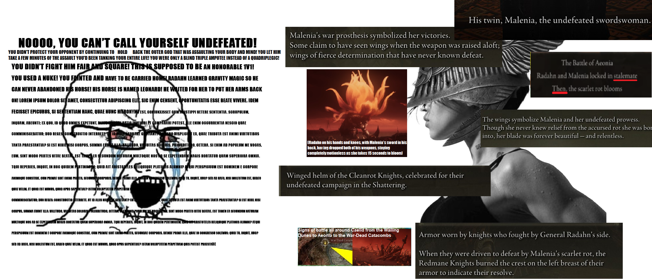 Undefeated | Malenia, Blade of Miquella | Know Your Meme