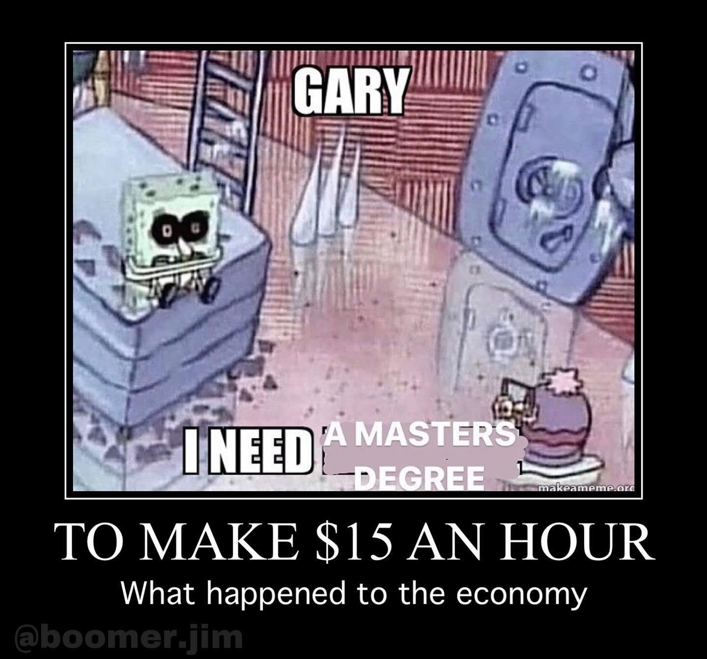 Gary I Need (meme) | Gary I Need X (SpongeBob) | Know Your Meme