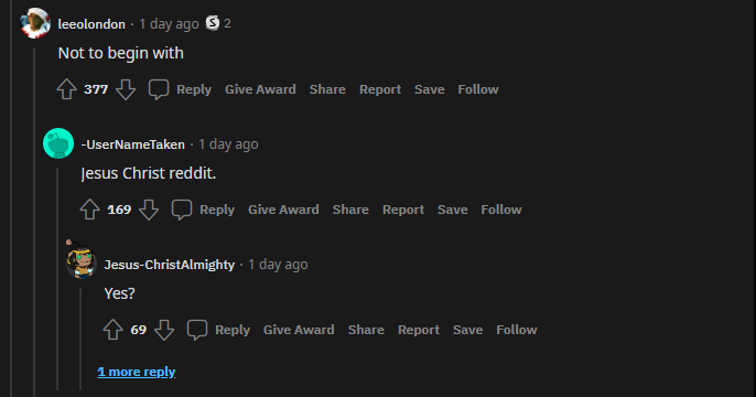 Jesus Christ on Reddit | /r/beetlejuicing/ | Beetlejuicing | Know Your Meme