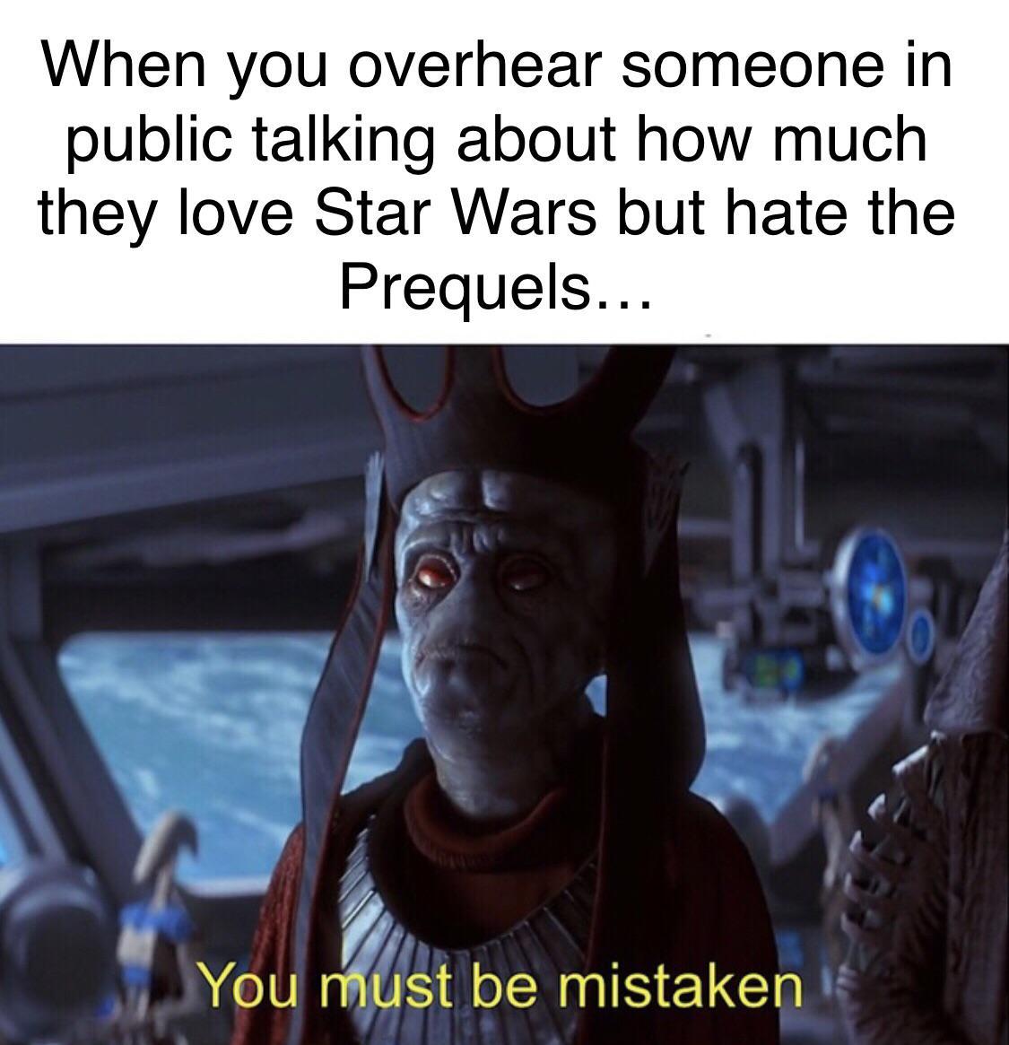 You are going down a path I can’t follow… | /r/PrequelMemes | Prequel ...