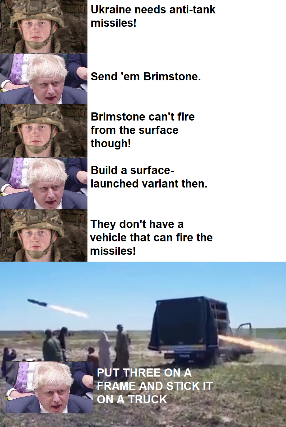 The British Tank Meme, 21st Century Edition | 2022 Russian Invasion of ...