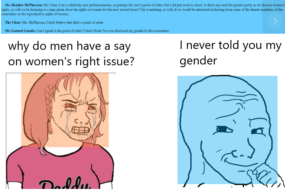 "Did you just assume my gender?" interaction officially happened in a ...