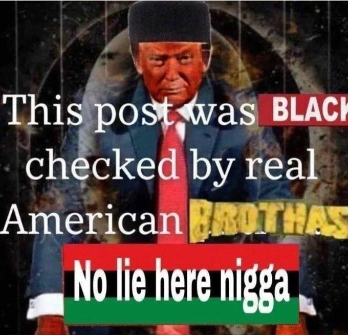 No lie here زنجي | This Post Was Fact Checked By Real American Patriots ...