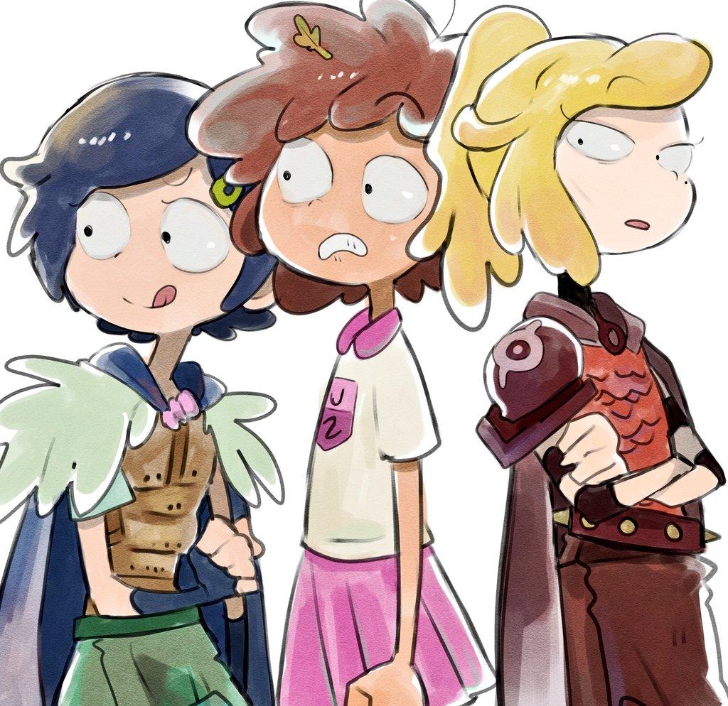 The Girls by Samui522 | Amphibia | Know Your Meme