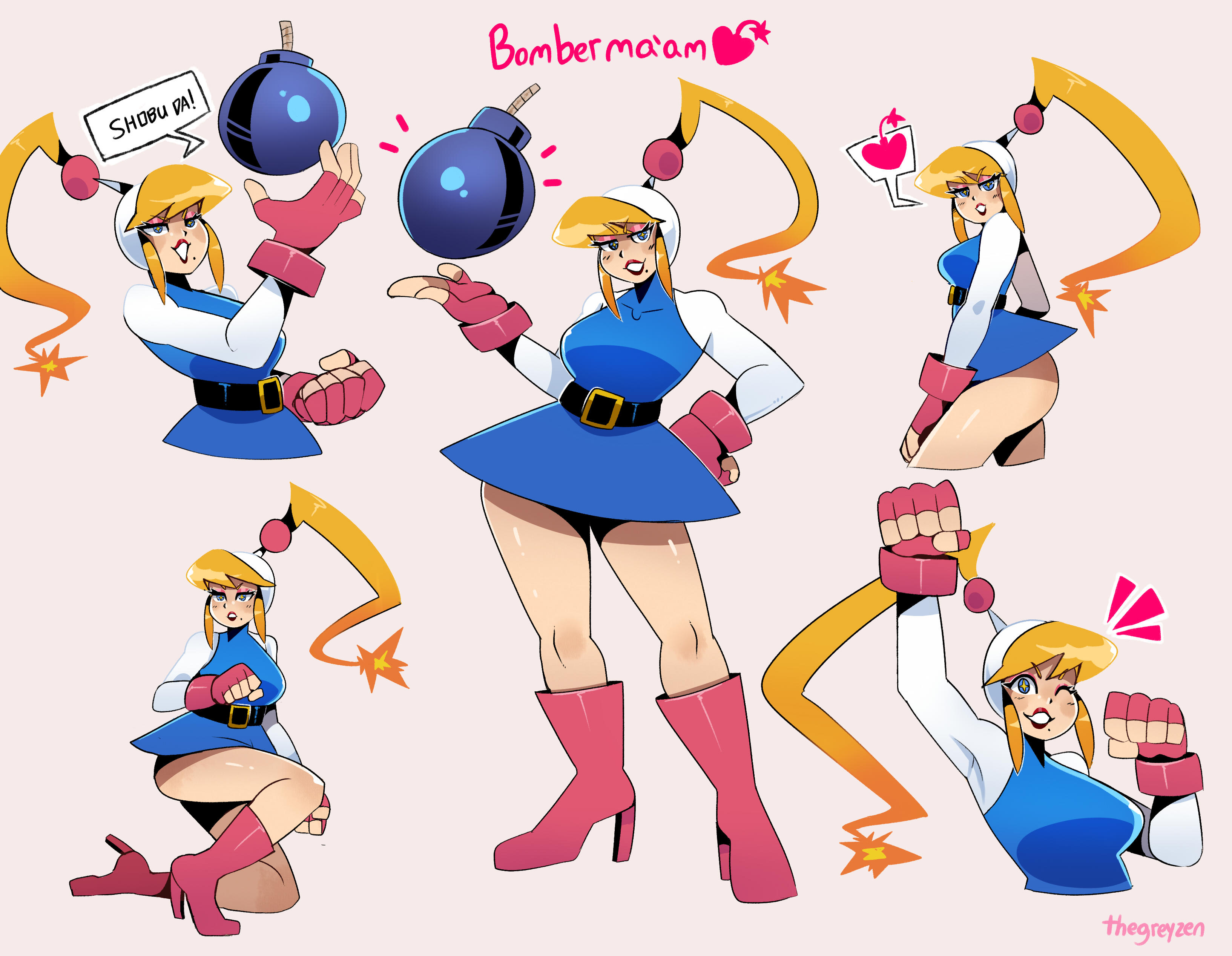 Bombermommy I Mean Bomberma am Rule 63 Know Your Meme