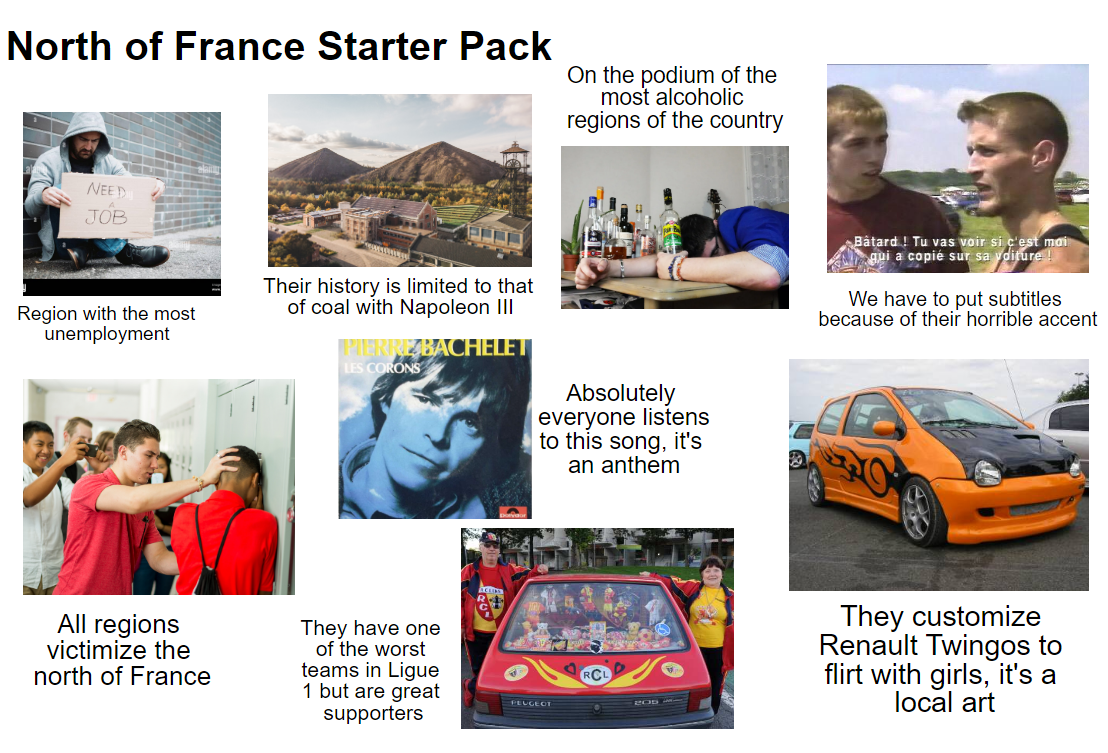 The North of France Starter Pack | /r/starterpacks | Starter Packs ...
