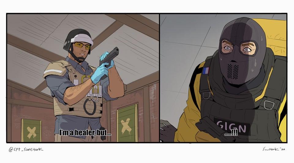 I'm a healer but... | I'm A Healer, But... | Know Your Meme