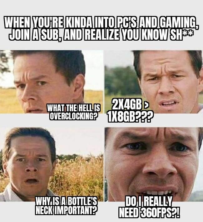Joining PC Master Race Be Like | Know Your Meme