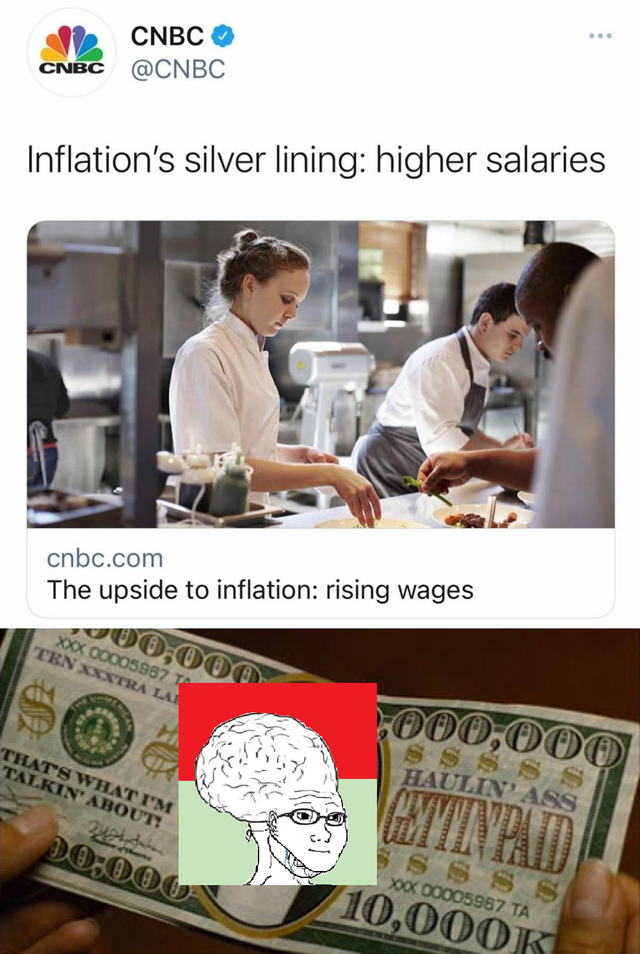 iNFlaTioN rAiSeS wAgeS | /r/PoliticalCompassMemes | Political Compass ...