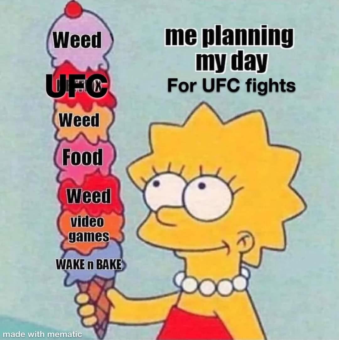 Me tomorrow, it's on like Donkey Kong 🤣 #UFC270 | Lisa Simpson Holding ...