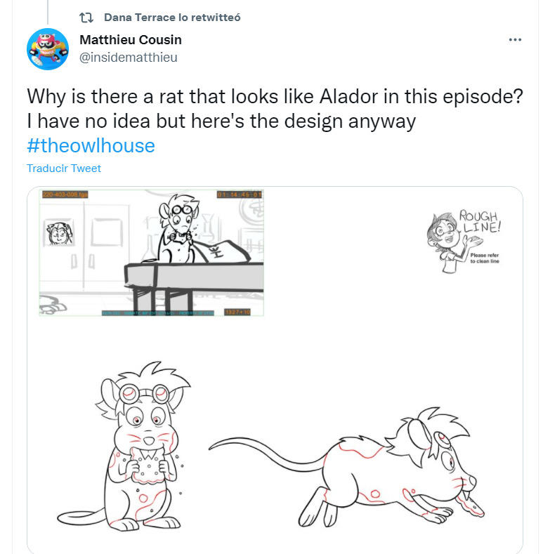 the horrible truth is just a rat that looks like Alador | The Owl House ...