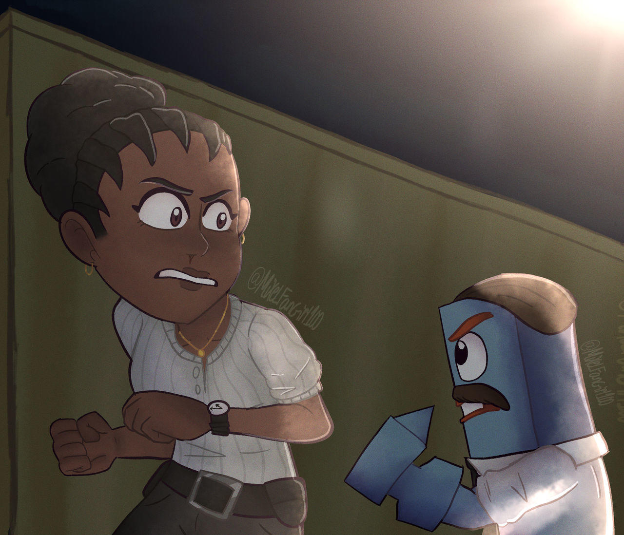 Ellie vs Putty | Chip 'n Dale Rescue Rangers (2022 Film) | Know Your Meme