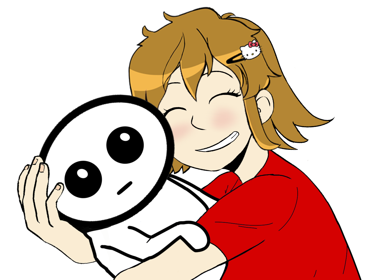 Ashbie hugging the Autism Creature | TBH / Autism Creature / Yippee ...