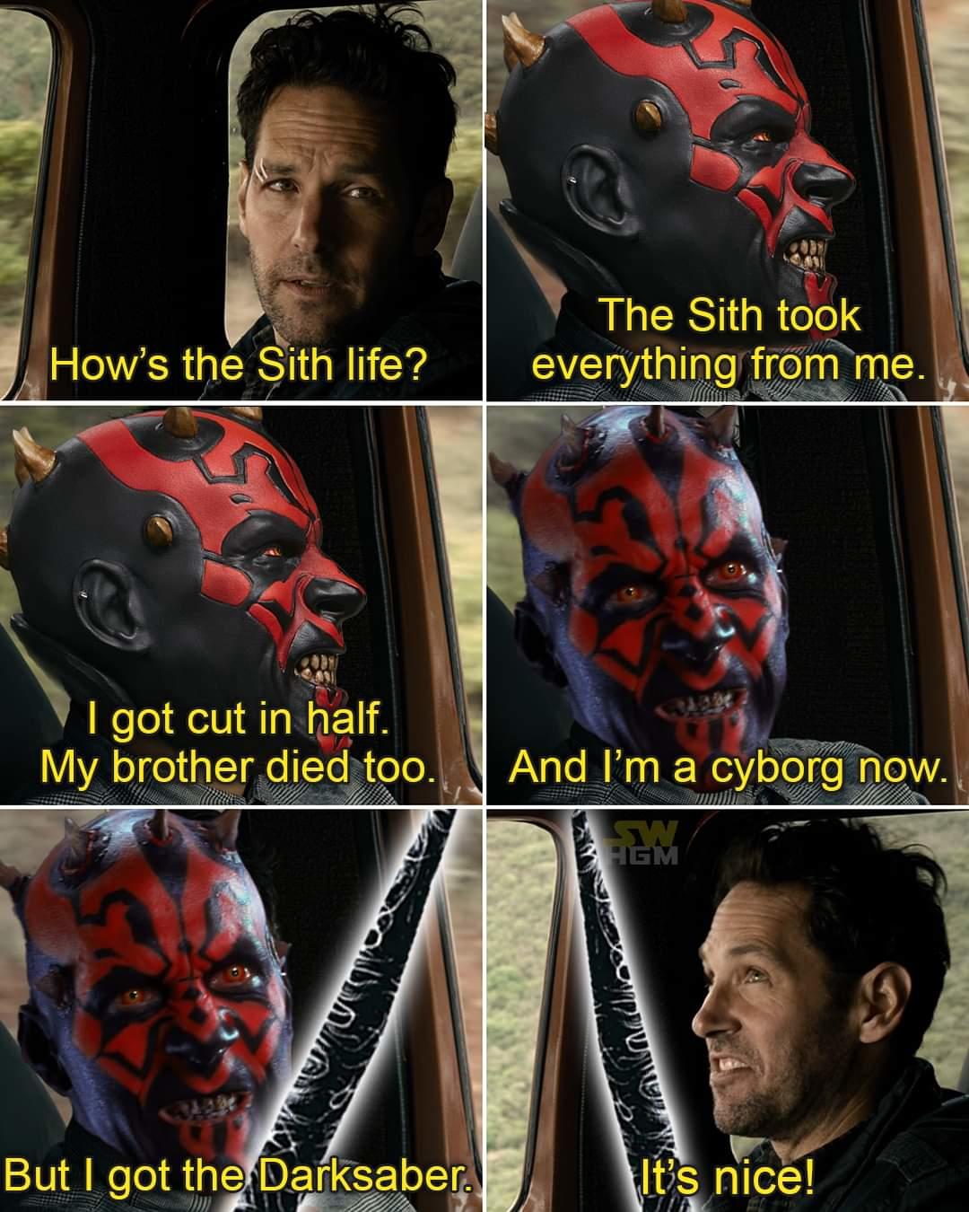 Maul is such a tragic character. | /r/PrequelMemes | Prequel Memes ...