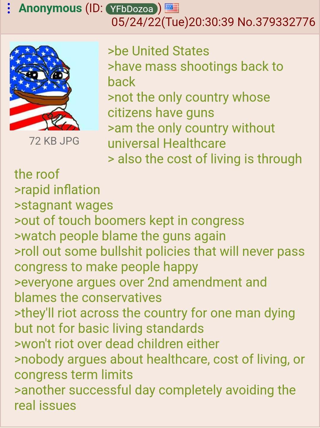 Anon is the United States | /r/Greentext | Greentext Stories | Know ...