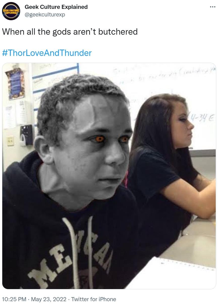 When all the gods aren’t butchered | Gorr the God Butcher | Know Your Meme