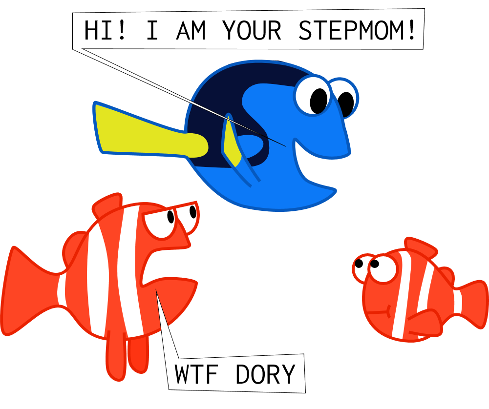 HI I AM YOUR STEP MOM WTF DORY | Finding Nemo | Know Your Meme