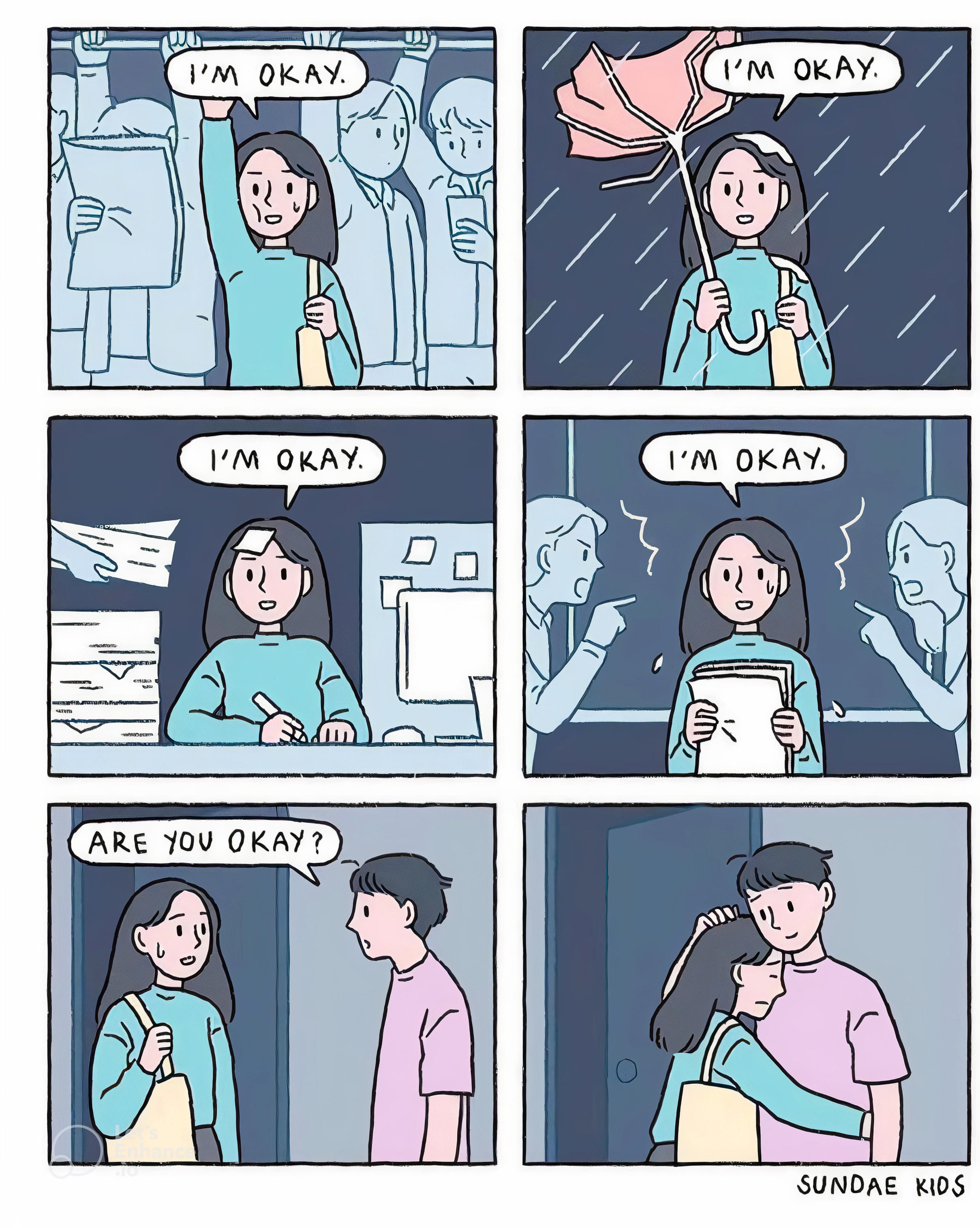 When someone shows concern after a rough day. | /r/wholesomememes ...